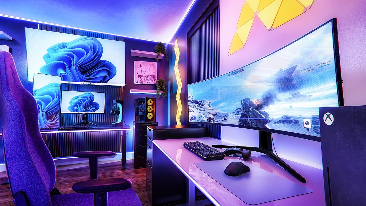 I Built My Friend His DREAM $20,000 Gaming Room!