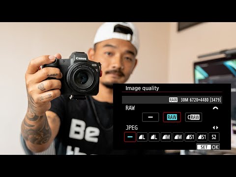 How to SET Your Canon EOS R Settings for PHOTOGRAPHY 2021