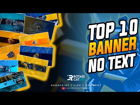 Top 10 gaming banner template no text | Free download