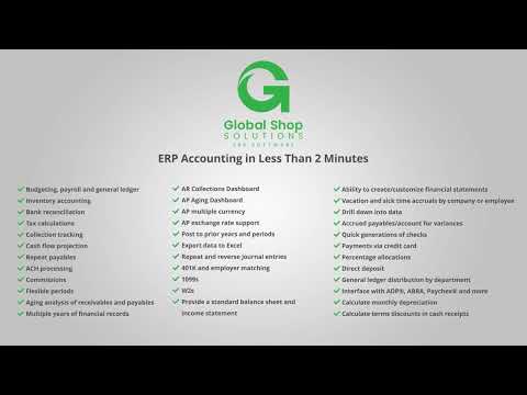 ERP Accounting in Less Than 2 Minutes