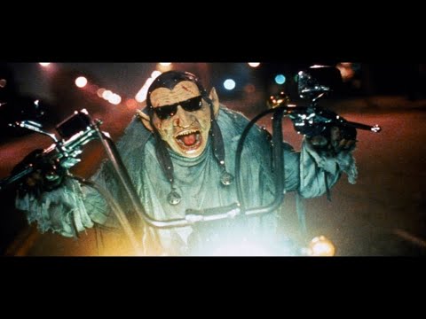 Rumpelstiltskin (1995) - Uncle Rumpel / Funny Motorcycle Crash Scene (1080p)