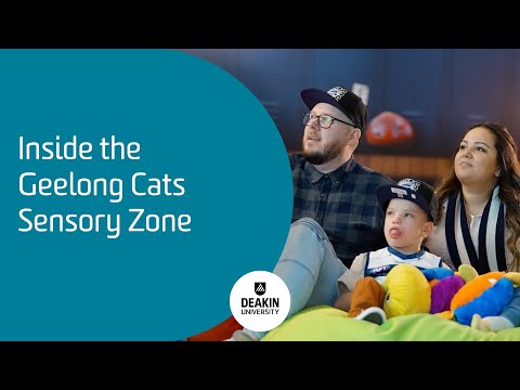 Inside The Geelong Cats Sensory Zone