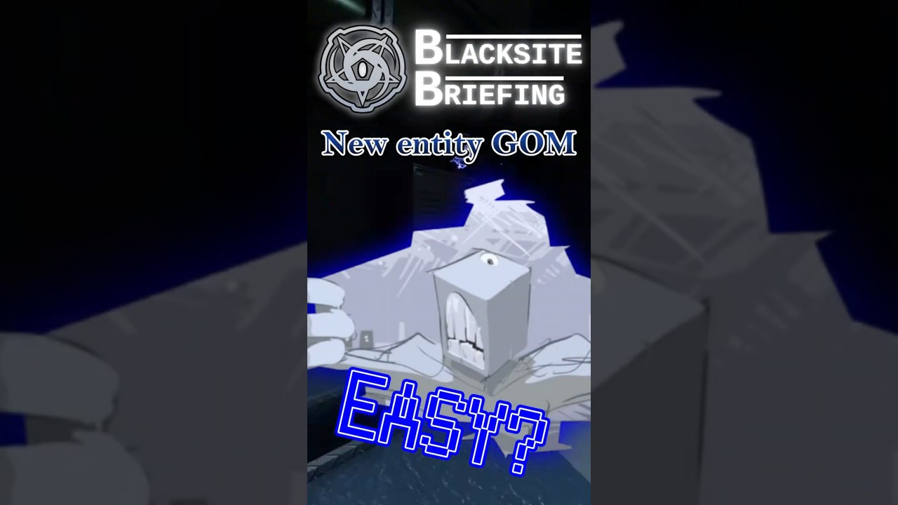 NEW ENTITY GOM IS SECRETLY MUCH EASIER! (Blacksite Briefing #19: Roblox Pressure) #halfasliceofcake