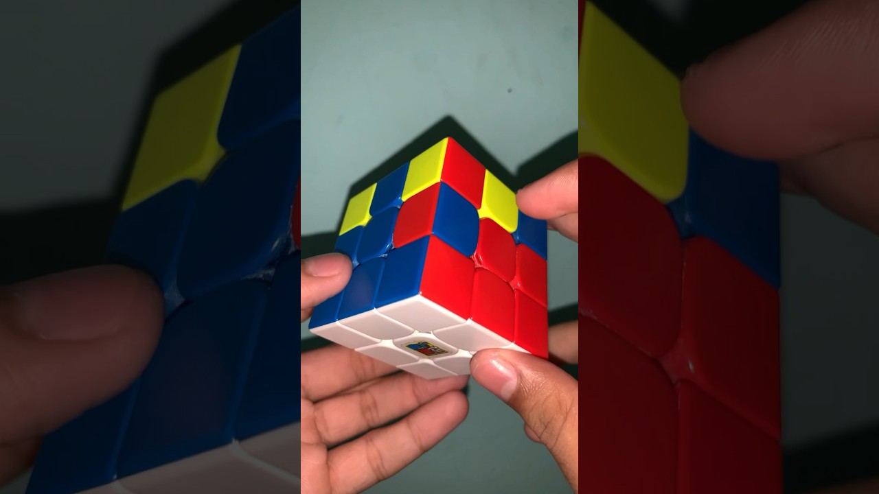 Learn the FASTEST Rubik’s Cube Algorithm for Flipped Edge F2L! #cube #rubikscube