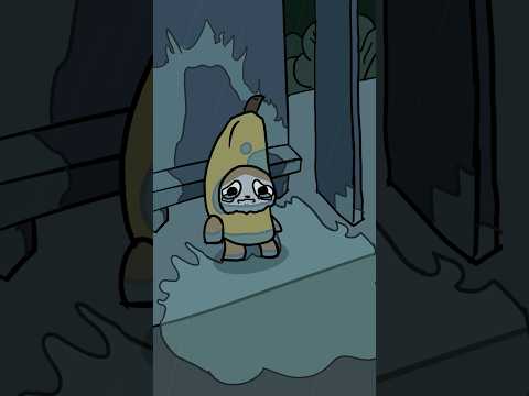 Banana cat accident 24 fps #animation #bananacat #framebyframe