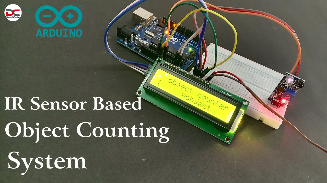 IR sensor based Object counting system | using Arduino | Dharani creations