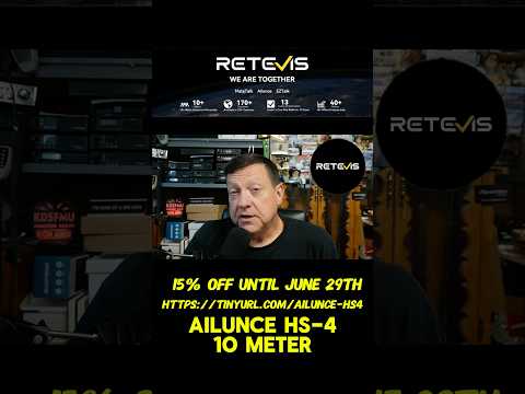 Retevis Ailunce HS-4 10 meter Radio Unboxing