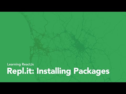 ReactJS: Installing Packages over Repl.it