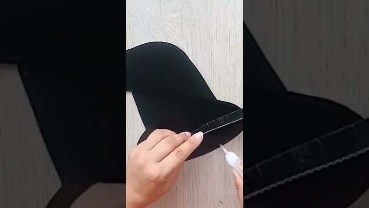 caja dulcera sombrero de bruja. video completo en el canal. https://youtu.be/ICvzKzEXC0w