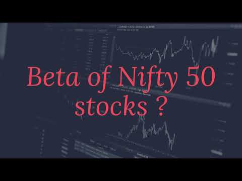 Beta value of Nifty 50 stocks screener on Investing.com | Investing.com tutorial