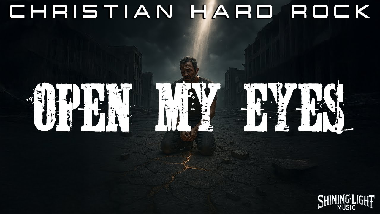 Shining Light Music - Open My Eyes (Lyric Video) | Christian Hard Rock