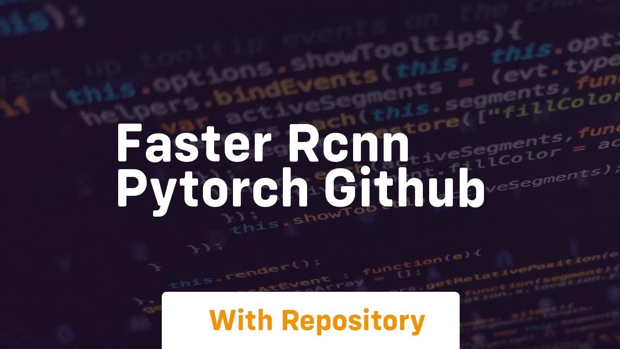 faster rcnn pytorch github