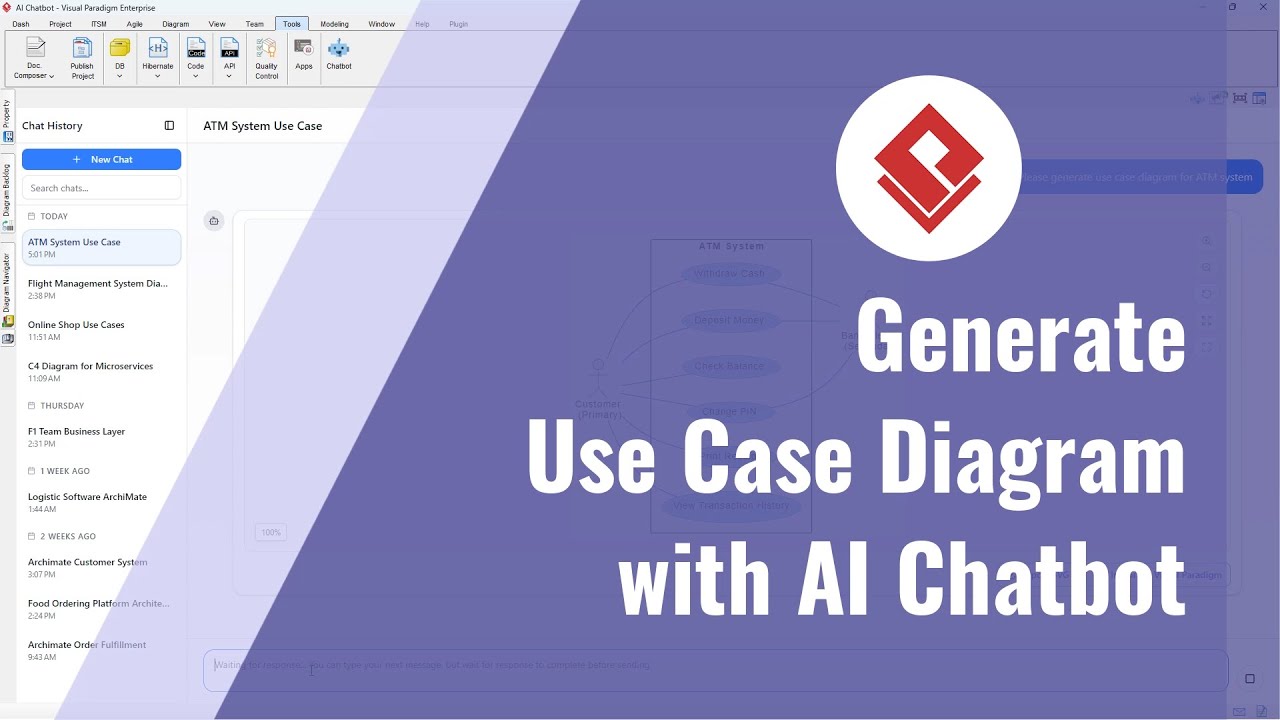 How to Create Use Case Diagrams with Visual Paradigm AI Chatbot Step-by-Step Tutorial