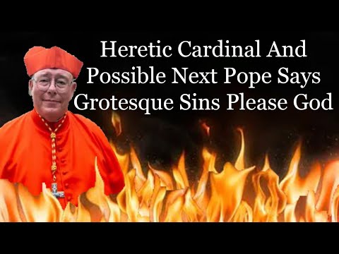 Heretic Cardinal And Possible Future Pope Says Grotesque Sins Please ...