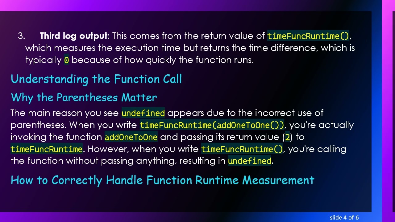 Understanding the undefined Issue in JavaScript Function Calls