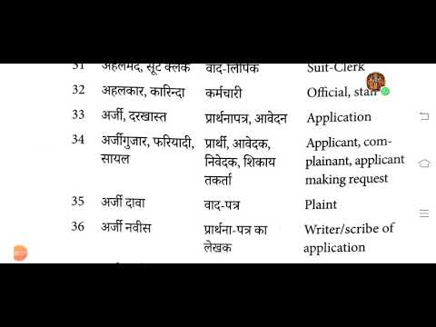 Legal Language 2 (Arabic Urdu Persian Hindi English)