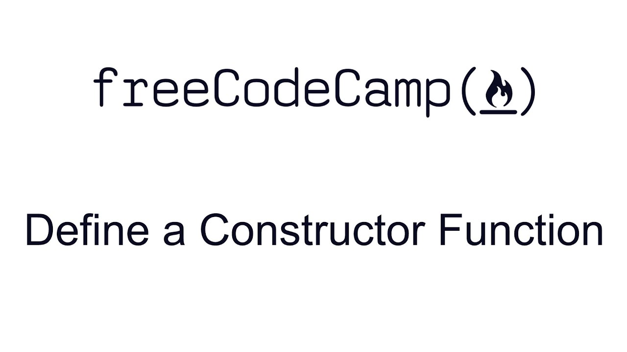 Define a Constructor Function - Object Oriented Programming - Free Code Camp