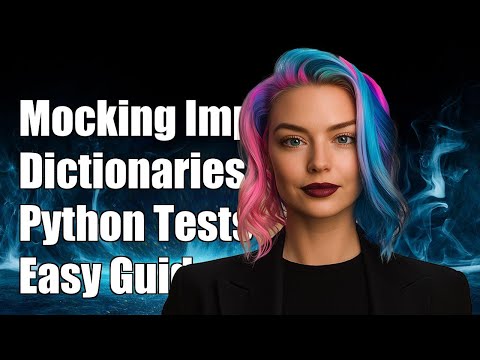 How to Mock Imported Dictionaries in Python for Testing Purposes