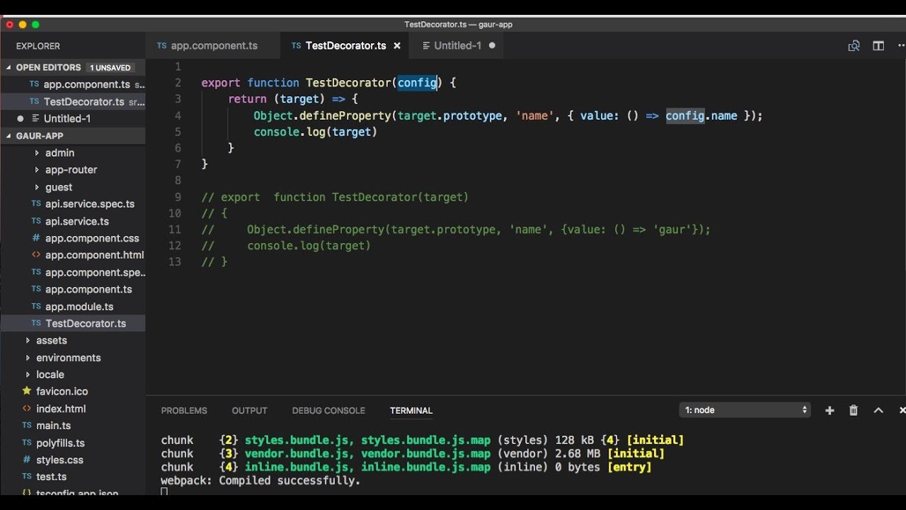 angular 2 custom decorators in 4 min