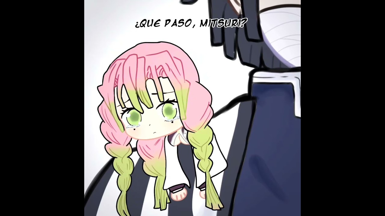 💐Mitsuri chibi 💗 #tredingshorts #anime #obamitsu #demonslayeredit