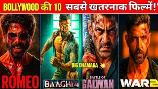 Top 10 Bollywood Action Movies 2025-26 ???? जो Box Office पर धमाका करेंगी!