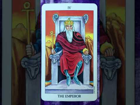 Tarot Card Meanings: The Emperor #shorts #tarot