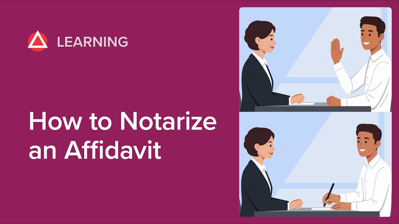 How to Notarize an Affidavit | Step-by-Step Notary Guide