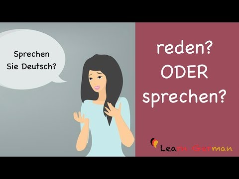 Learn German | Common Mistakes in German | sprechen? ODER reden? | A1 | A2