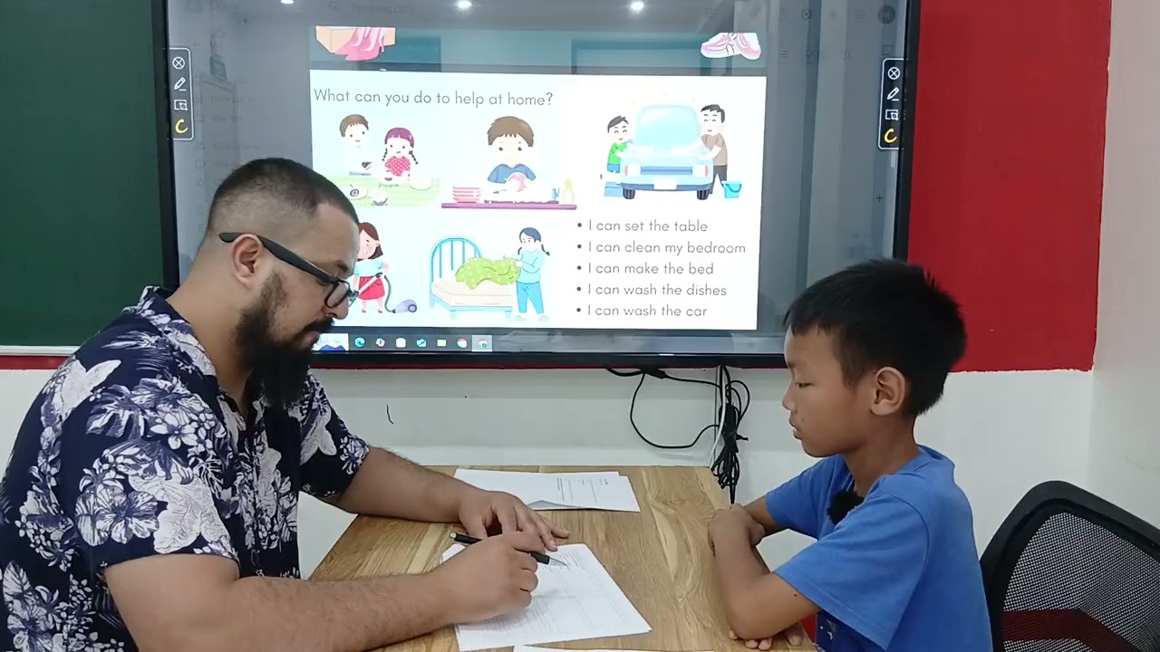 Phúc Vinh _ David _ Kid 3 _ midterm speaking test