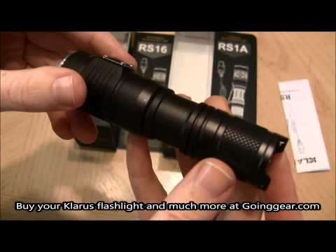 Klarus RS1A and RS16 LED Flashlight Review