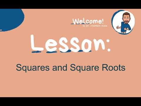 Squares and Square Roots