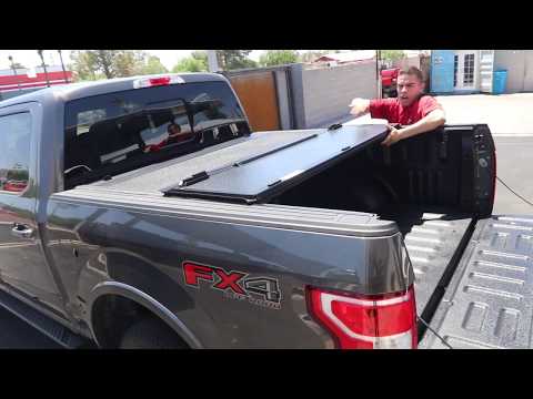 UnderCover Armor Flex: F-150 Hard Folding Truck Bed Tonneau Cover