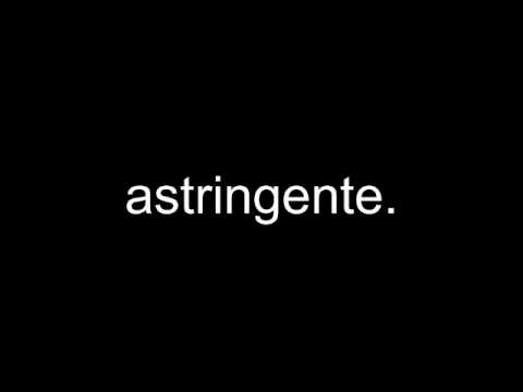 astringente