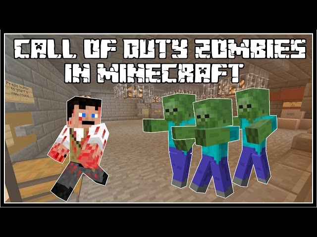Call of Duty Zombies in Minecraft Pocket Edition and Windows 10 Edition ...