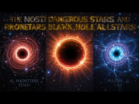 The Most Dangerous Stars in the Universe | Magnetars | Pulsar Planets & Black Hole Stars