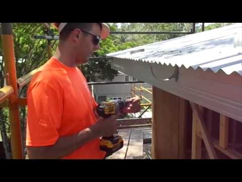External Gutter Bracket Installation Brisbane Roofing