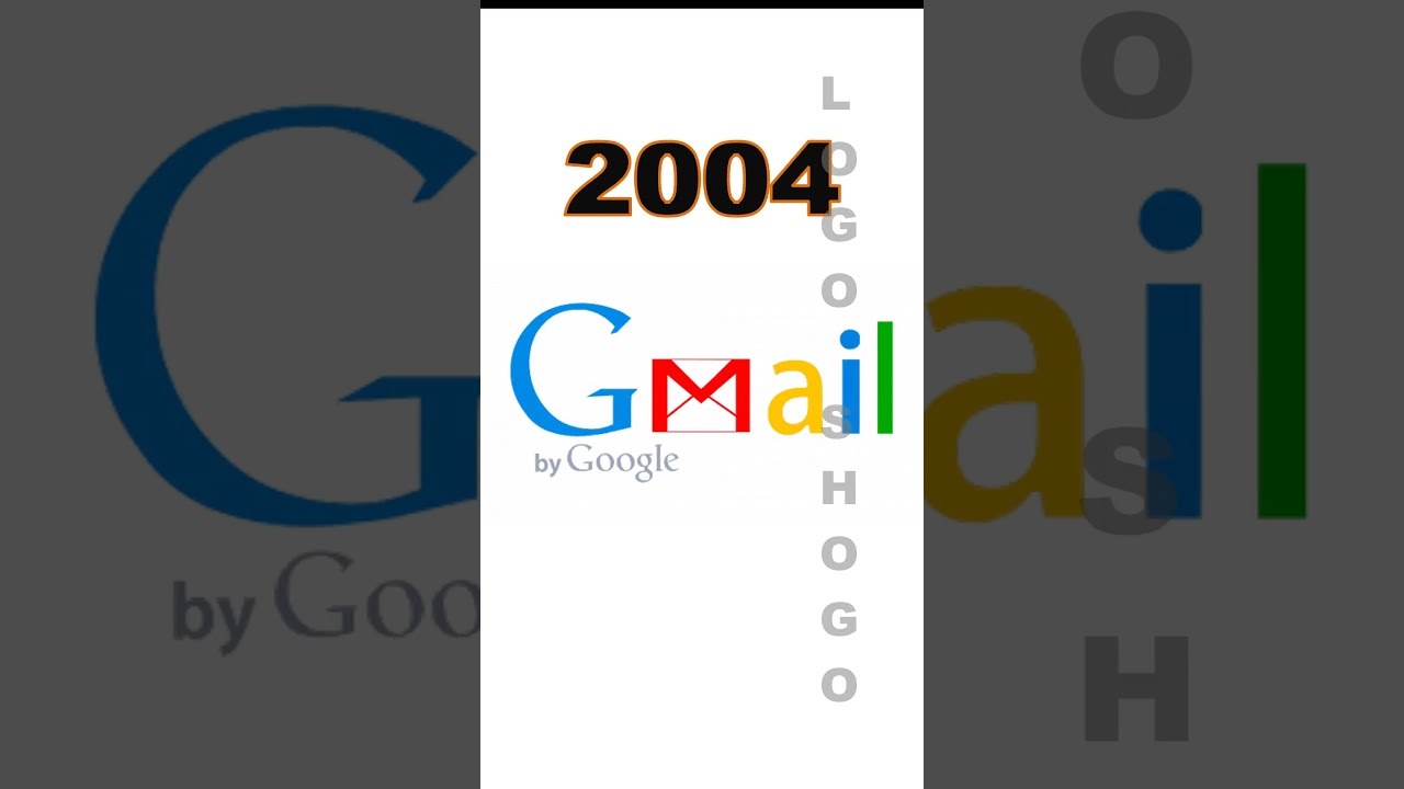 Gmail Logo Evolution #evolution #gmail #shorts