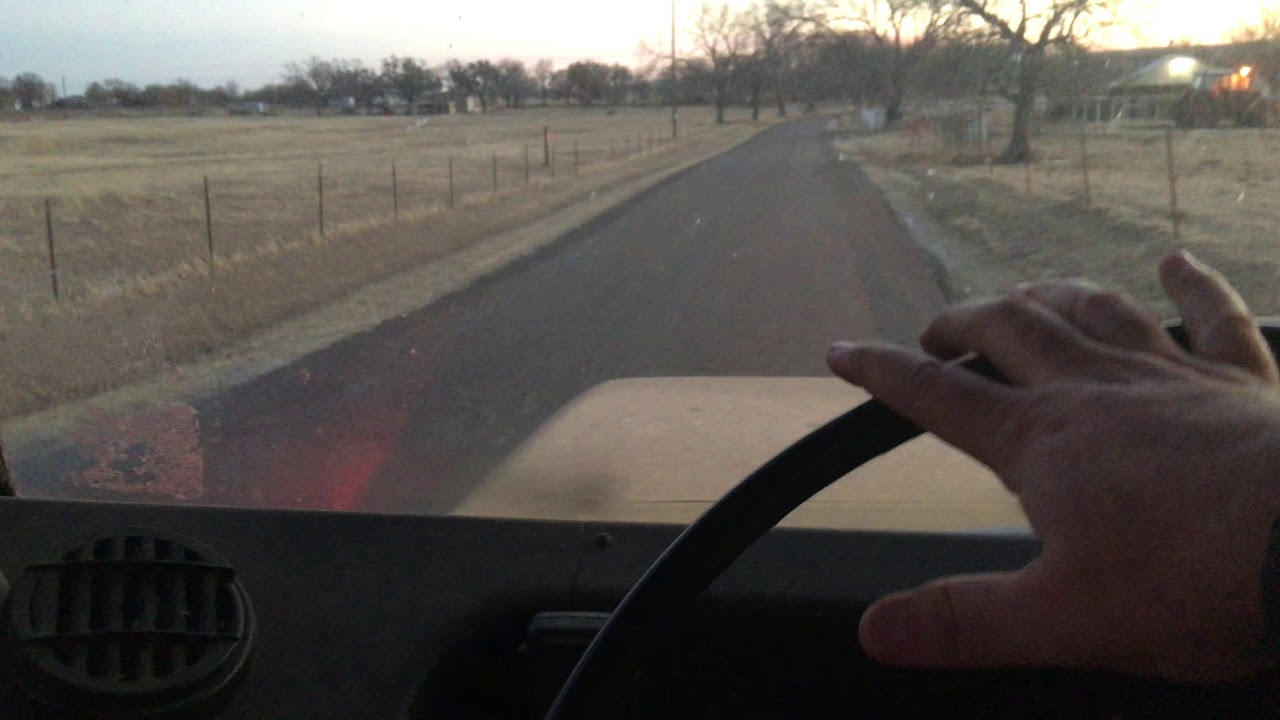 First Drive in over 5 years. 1986 GMC Bluebird