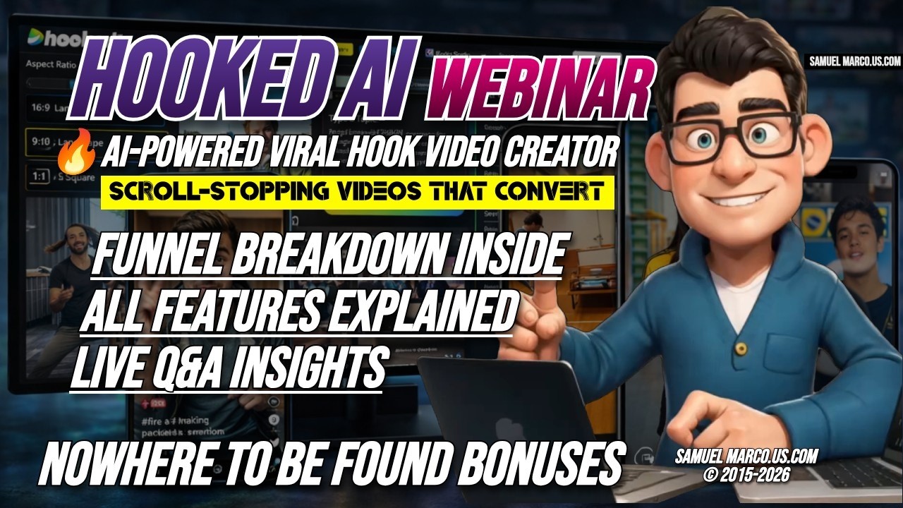 Hooked AI Review & Bundle | Official Webinar Replay + Hooked AI Review + Full OTO Breakdown 2026