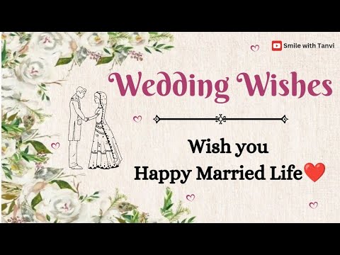 wedding wishes for newly married couple | happy married life | wedding congratulations wishes