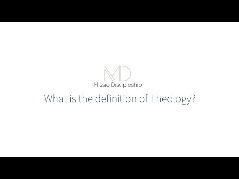 The Missio Minute: What Is The Definition Of Theology?