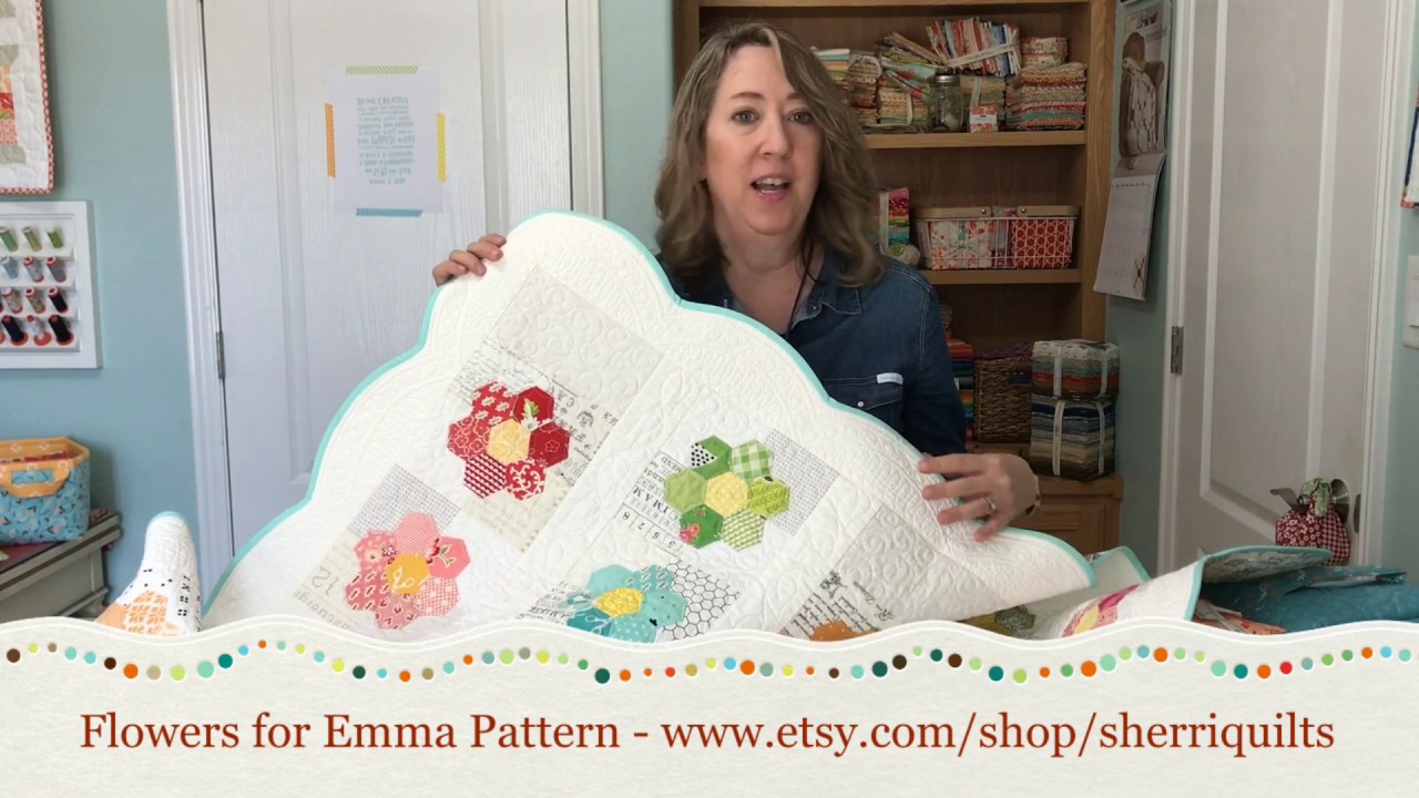 English Paper Piecing: Grandmother's Flower Garden Block Tutorial