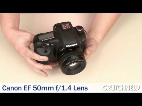 Canon EF 50mm f/1.4 USM Lens for Canon EOS DSLR Cameras | Crutchfield Video