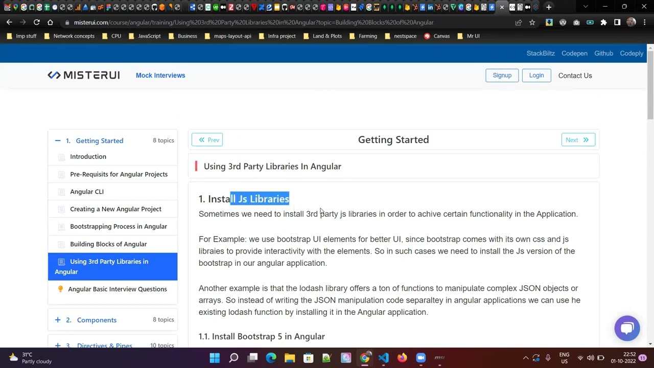 Angular Tutorial for Beginners | Angular Bootstrapping process And Installing 3rd party modules