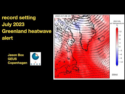 Jason Box: Update on Greenland’s 2023 Melt – This is Not Cool