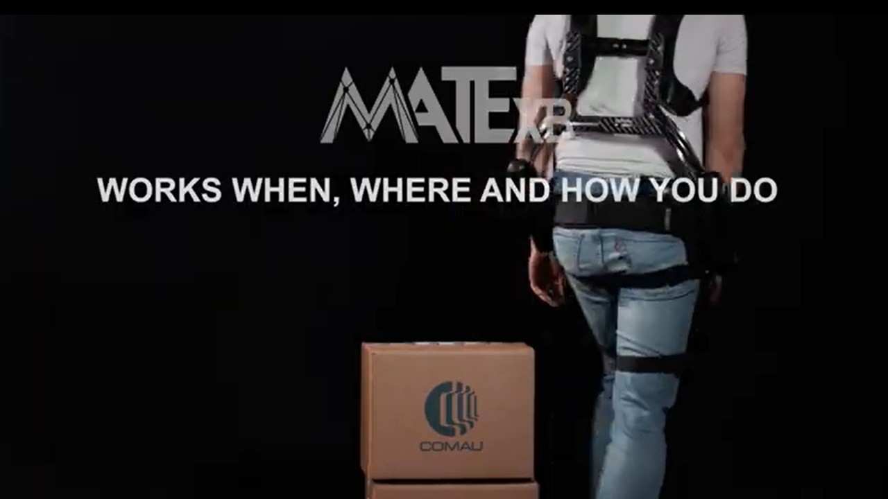 Comau MATE-XB, the solution to reduce back fatigue
