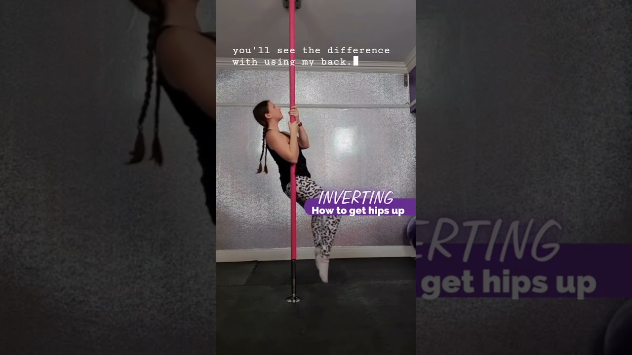 How to get your hip up when inverting...