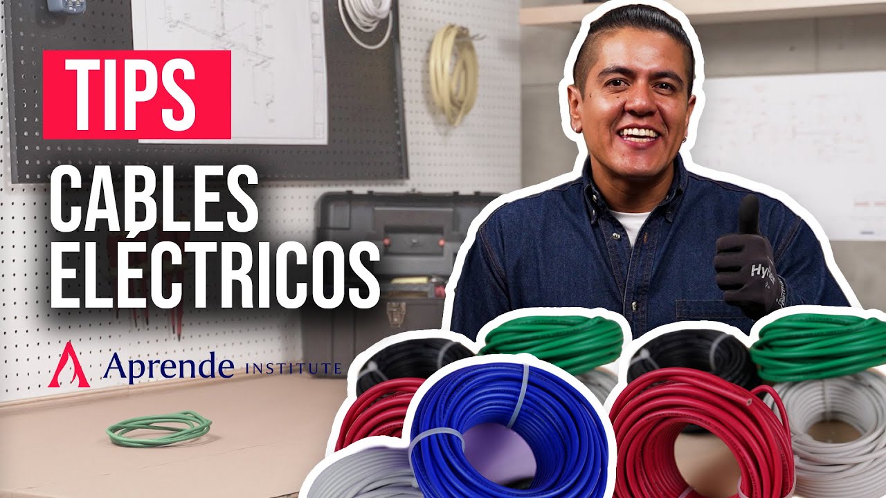 Descubre los diferentes tipos de cables eléctricos 🔌💡| Aprende Institute