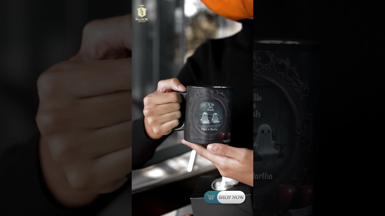 STIR UP SOME MAGIC: CUSTOM HALLOWEEN MUGS AVAILABLE 🎃👻