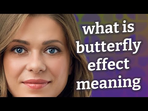 Butterfly effect | meaning of Butterfly effect